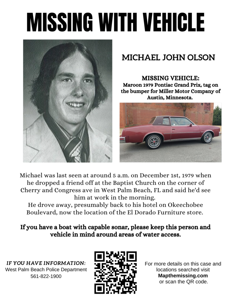 Map the Missing - Map of people missing with vehicles